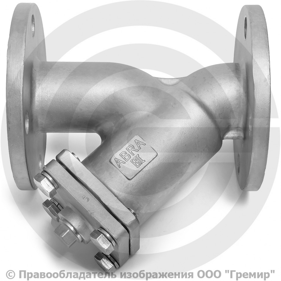 Фильтр нержавеющий фланцевый Ду-50 ABRA YF-3000 AISI 316 купить в ...